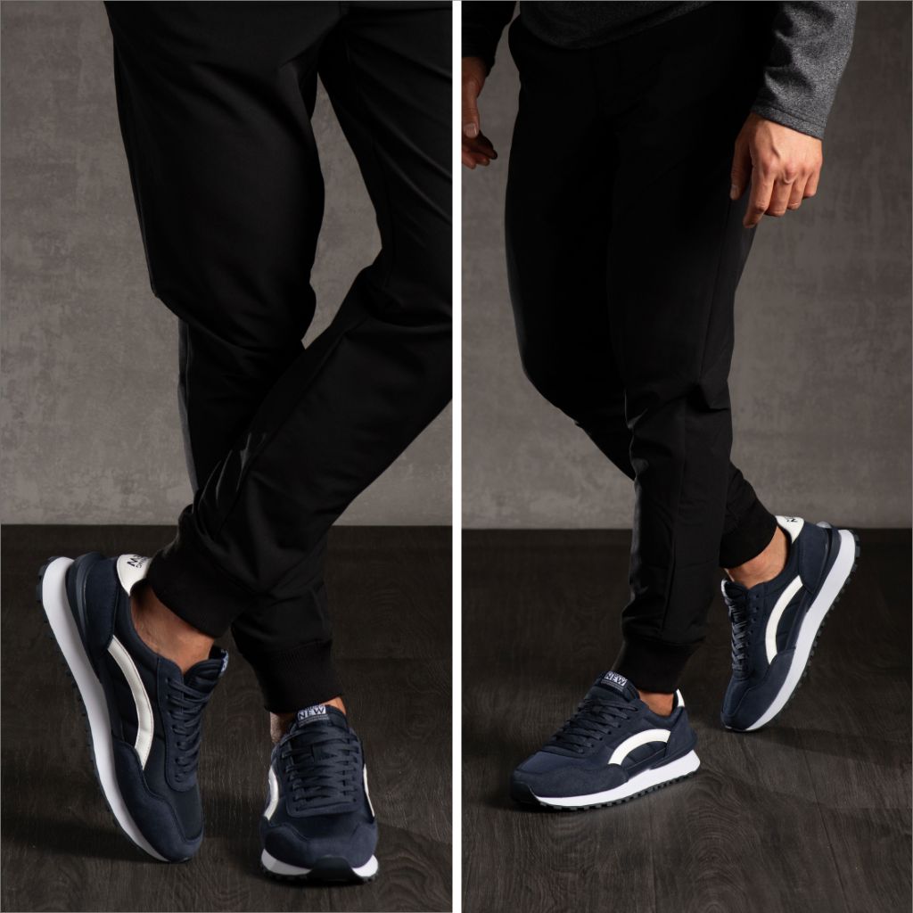 Men's Verge Lifestyle Running Sneaker In Navy - Nothing New®