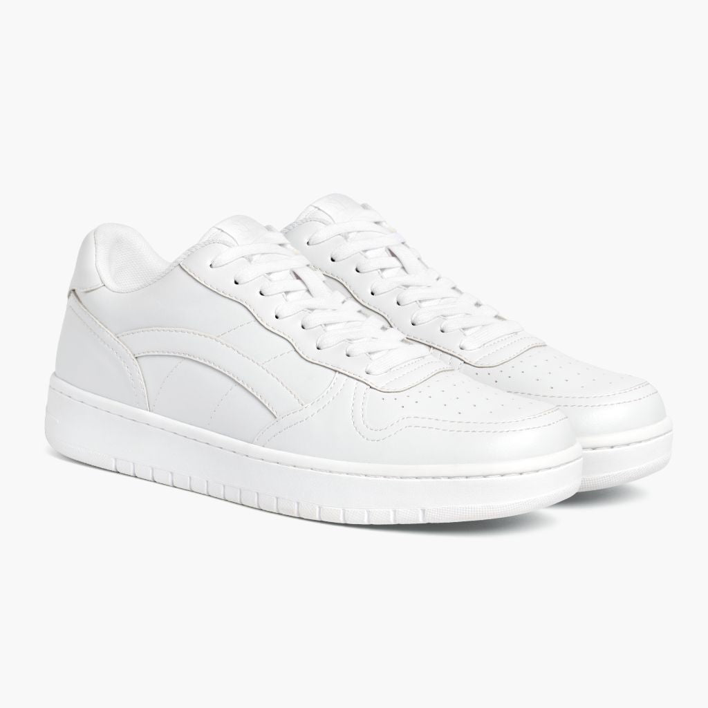 Women's Cross Court Low Top Sneaker in White - Nothing New
