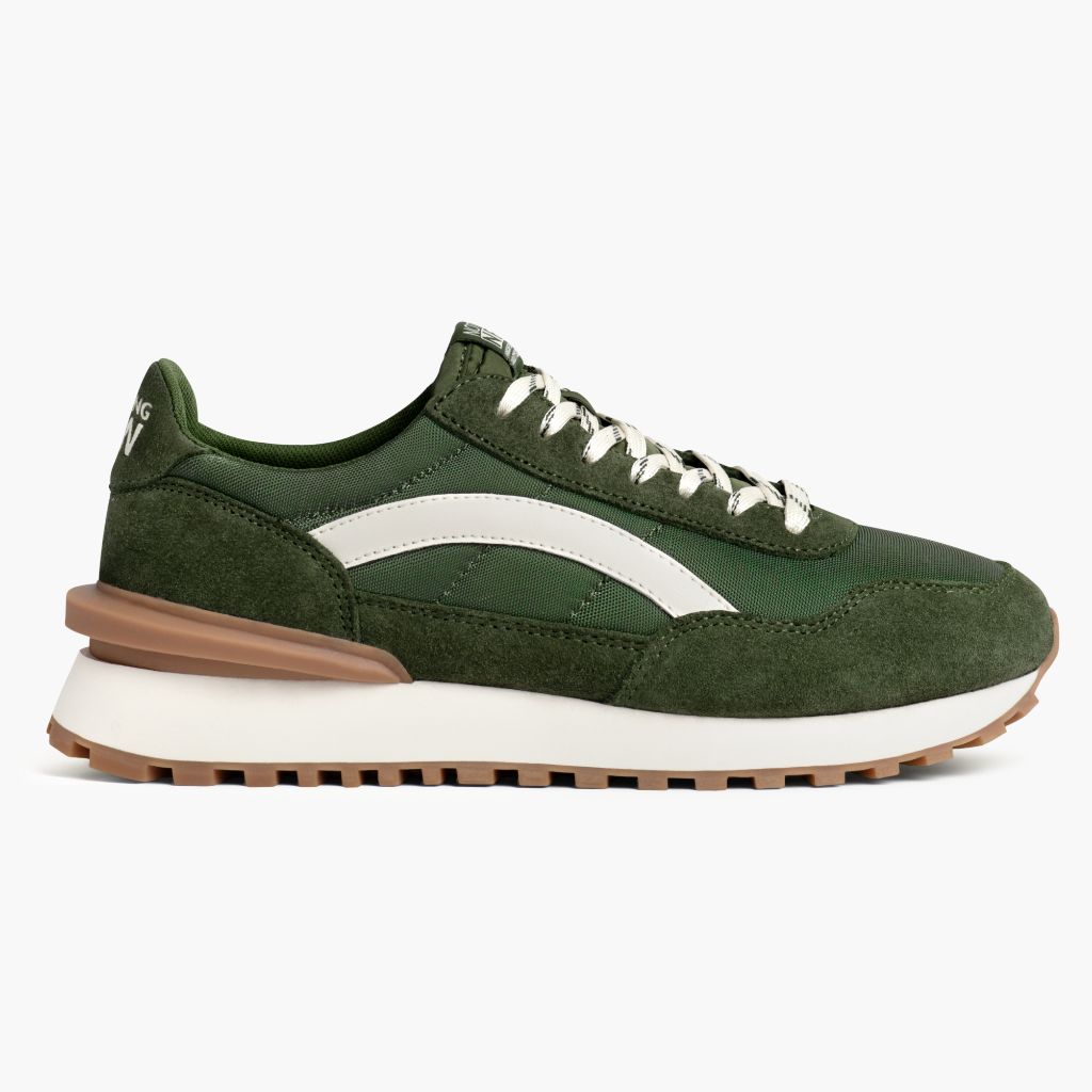 Women's Verge Lifestyle Running Sneaker In Evergreen - Nothing New®