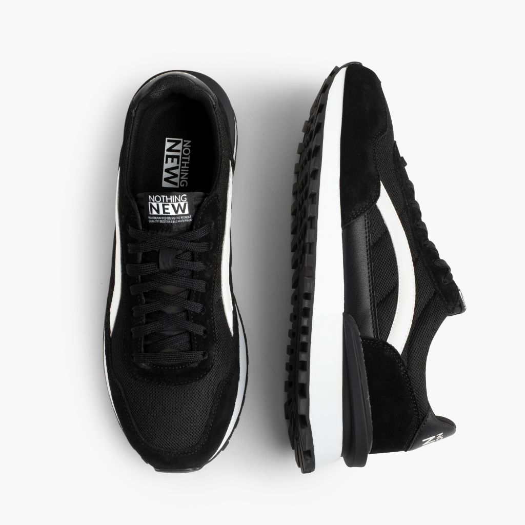 Men's Verge Lifestyle Running Sneaker In Black - Nothing New®