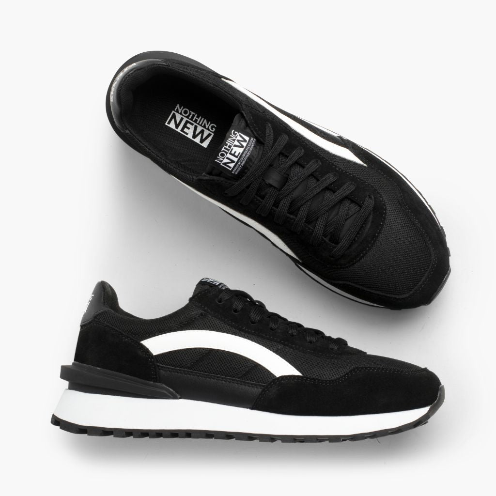 Men's Verge Lifestyle Running Sneaker In Black - Nothing New®
