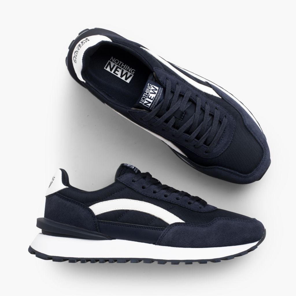 Women's Verge Lifestyle Running Sneaker In Navy - Nothing New®