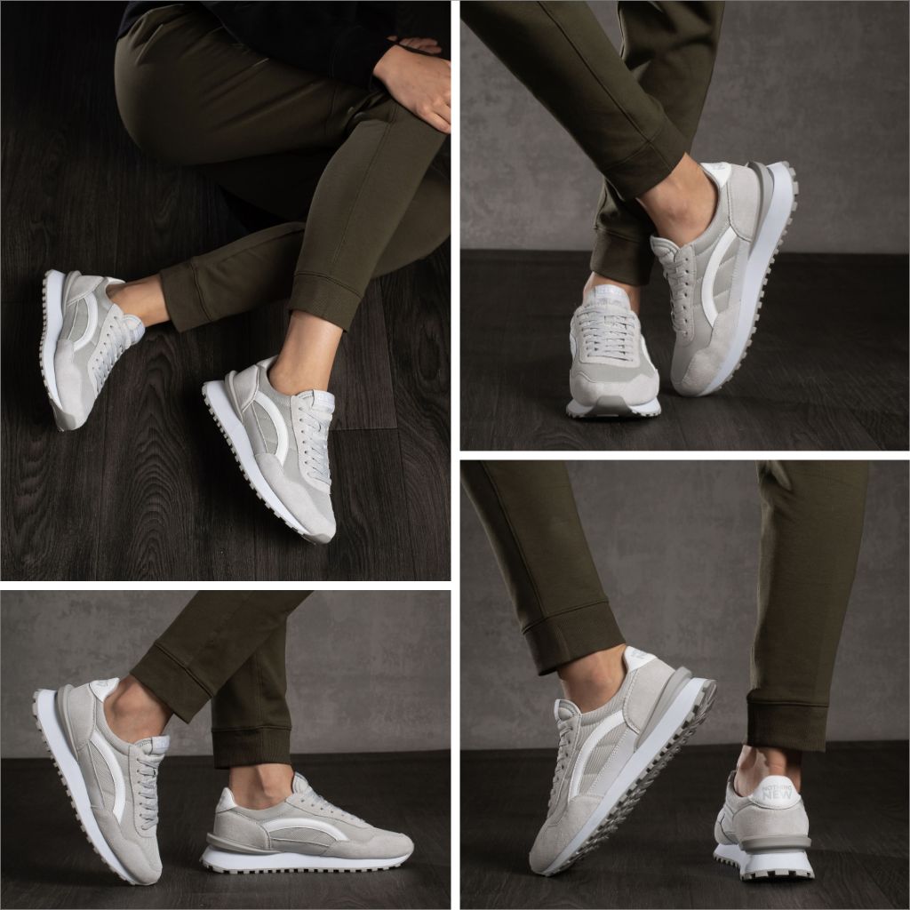 Women's Verge Lifestyle Running Sneaker In Grey - Nothing New®