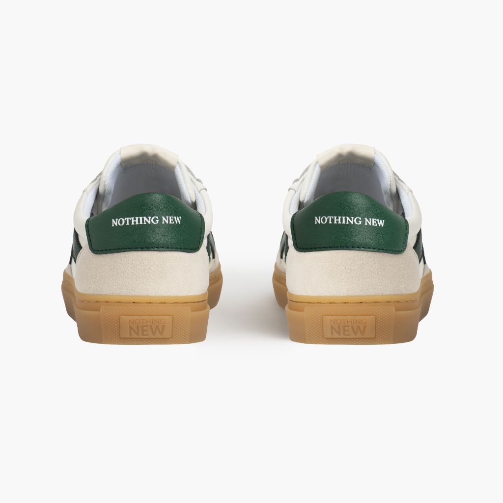 Men's Saga One Gum Sole Sneaker In Green - Nothing New®